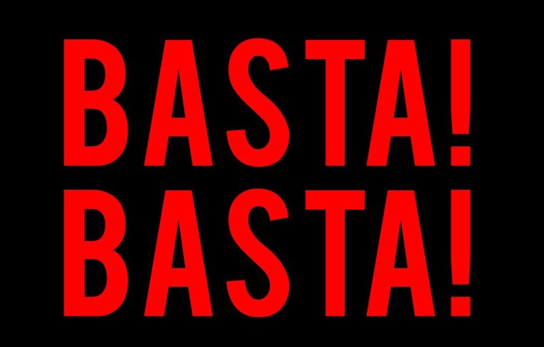 E' L'ORA DI DIRE BASTA ! — Liberacittadinanza